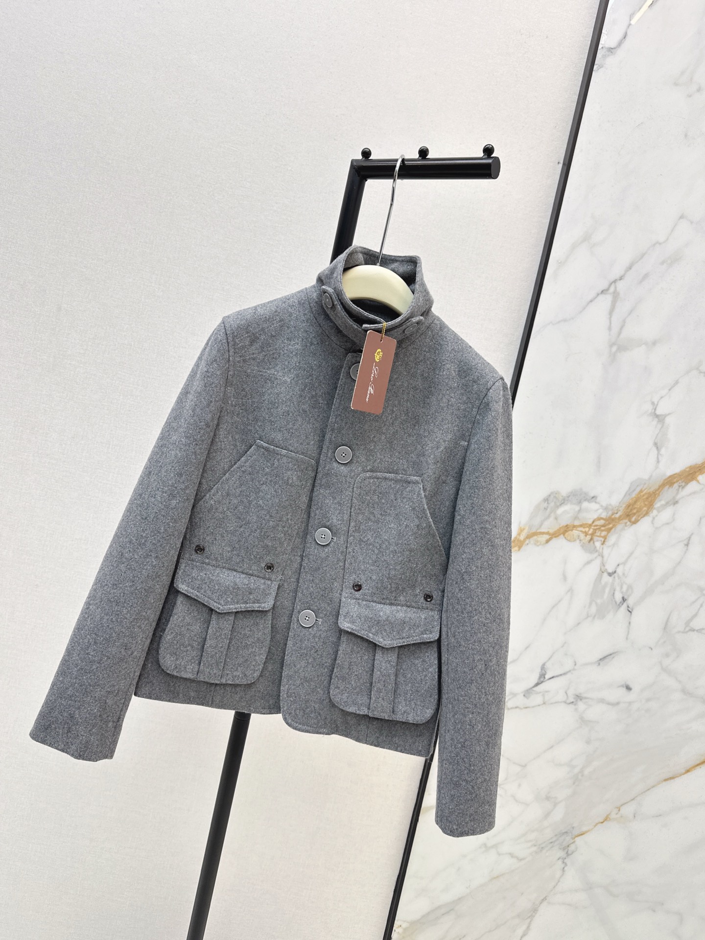 Loro Piana 26SS Early Spring New Wool Blazer – Flower Bags