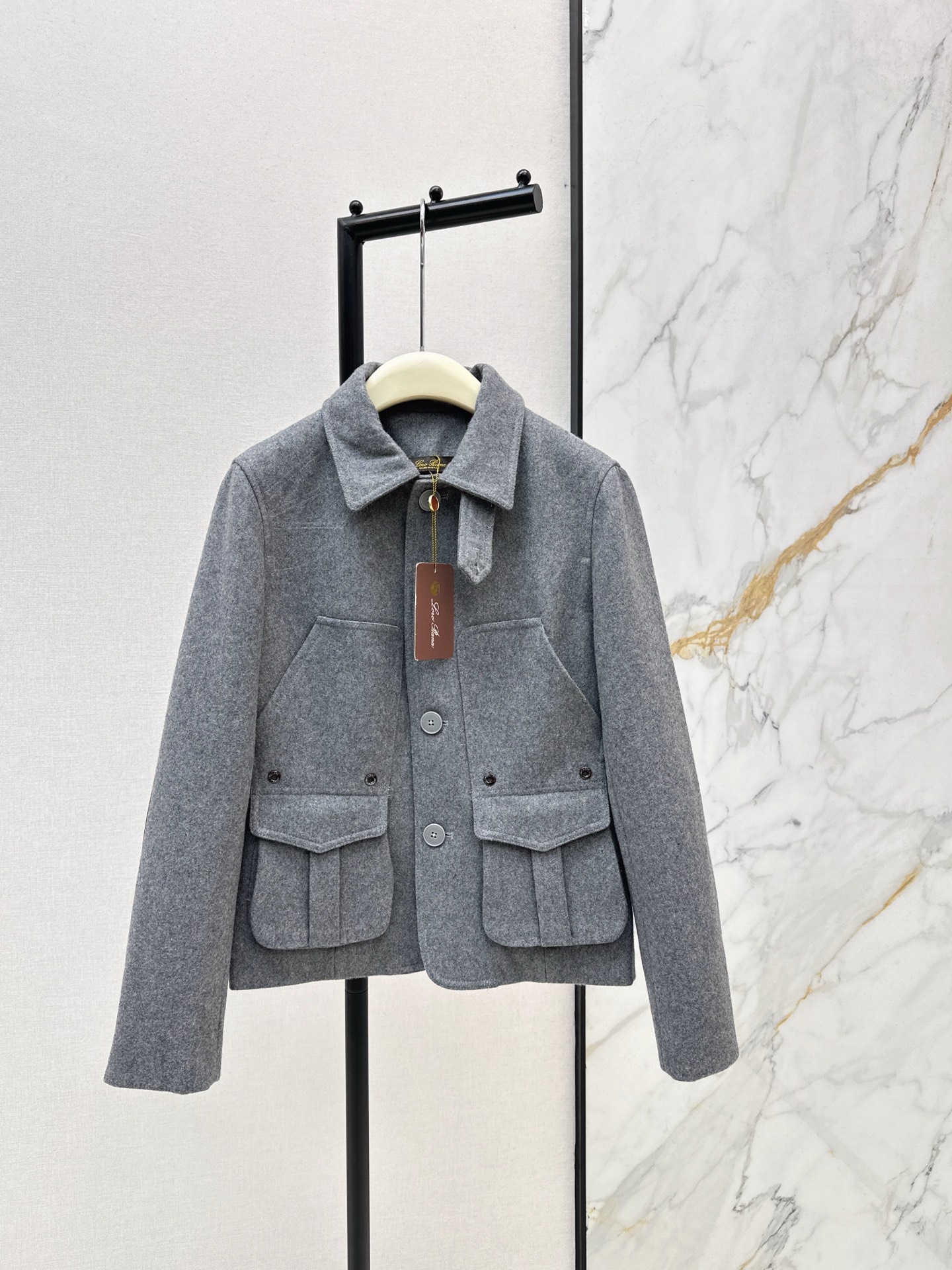 Loro Piana 26SS Early Spring New Wool Blazer – Flower Bags