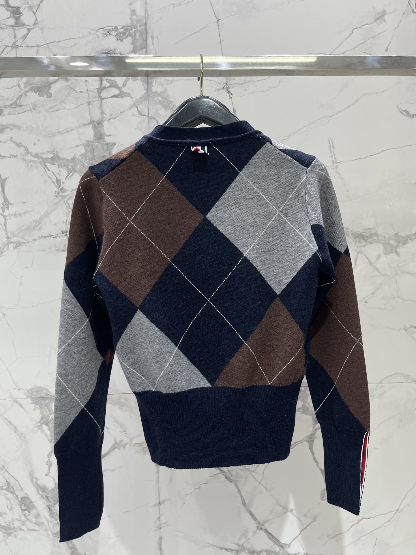 Thom Browne 26 Early Spring New British Check Cardigan – Flower Bags